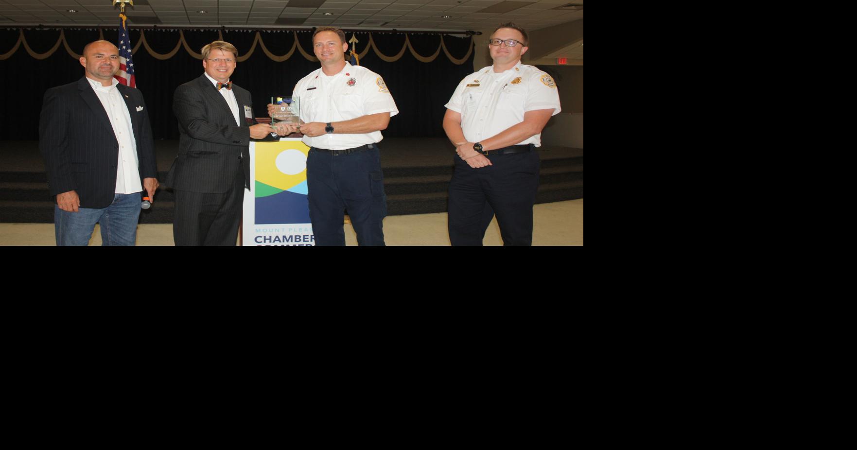 MPCC presents First Responder Recognition to Fire Chief Brian Tuohy at ...