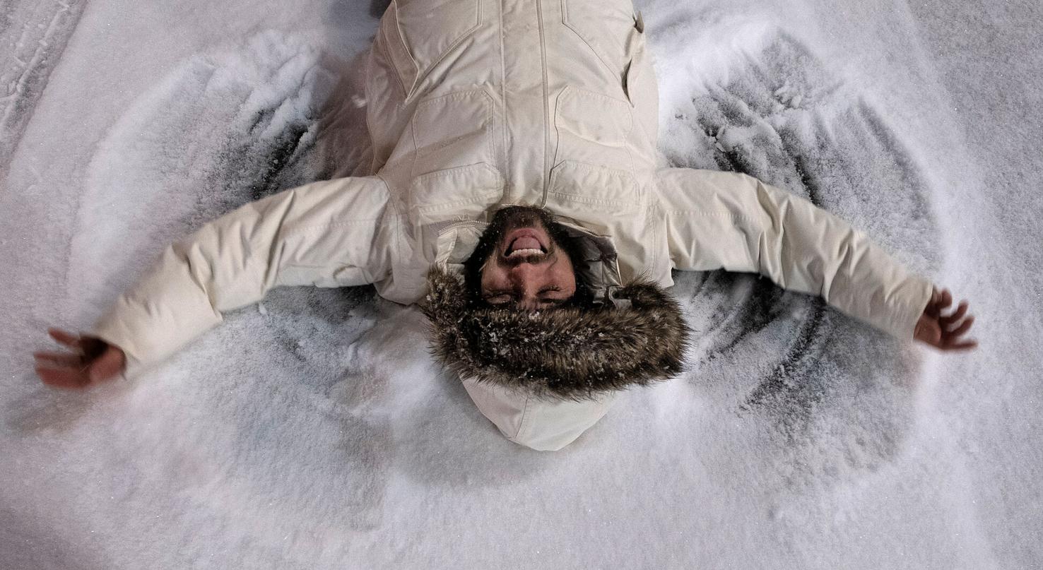 Myrtle Beach-area residents enjoy rare snow spectacle