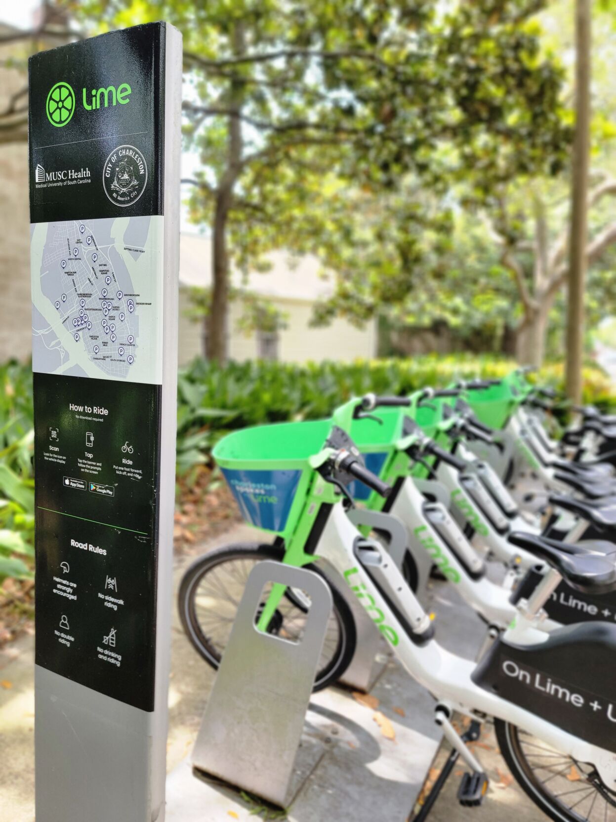 Lime wants to expand bike-sharing to West Ashley
