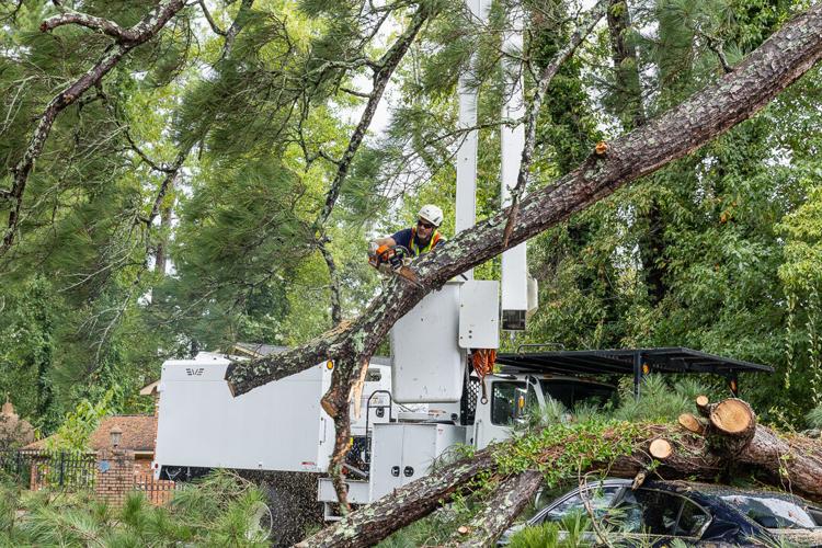Tropical Storm Helene hits Columbia, South Carolina hard