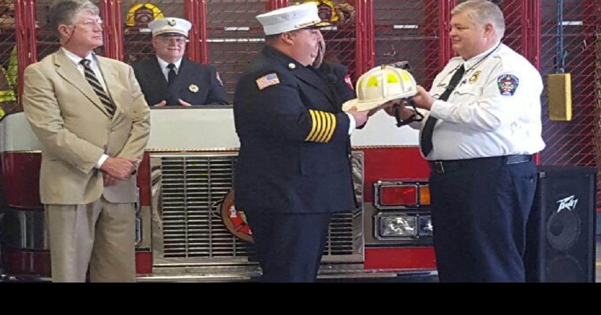 Charlie Cribb sworn in as Georgetown Fire Department chief | News ...