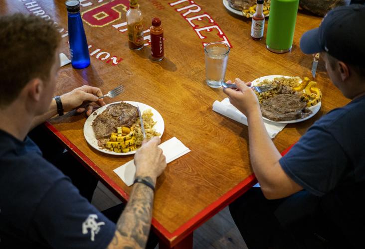 What do Charleston-area firefighters eat while on the job?