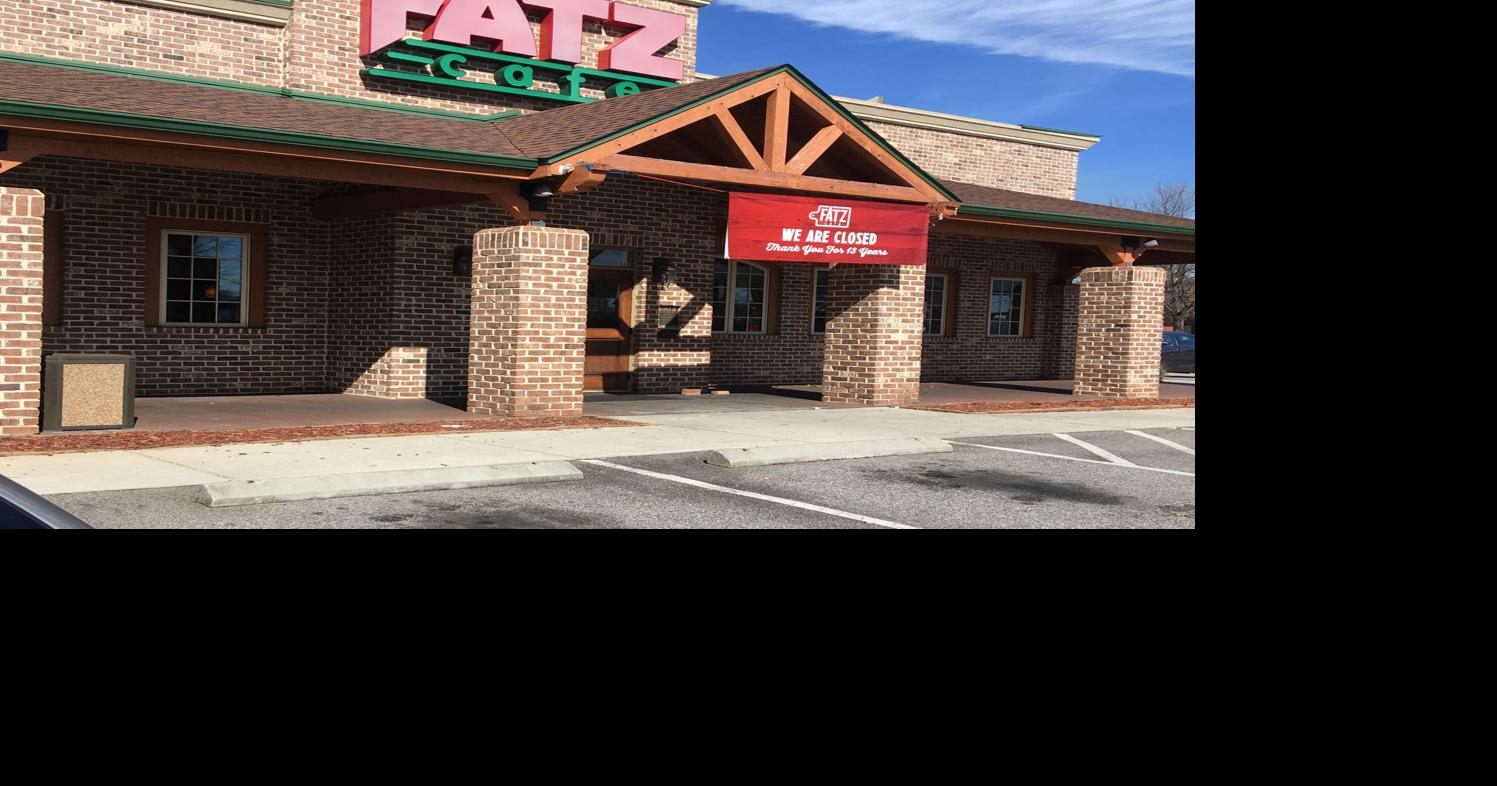 Fatz Cafe closes in Aiken after 13 years