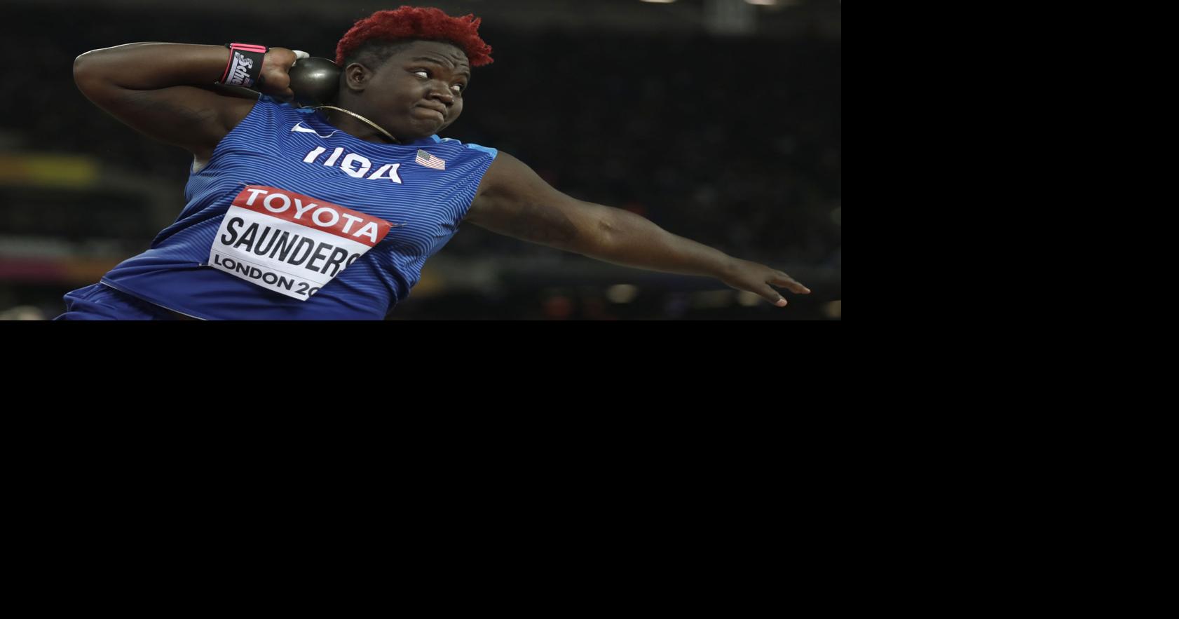 Charleston's Raven Saunders qualifies for shot put finals at World ...