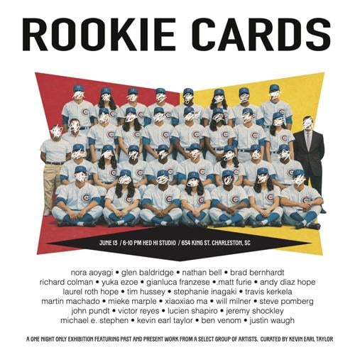 Charleston exhibit asks artists to share their rookie cards