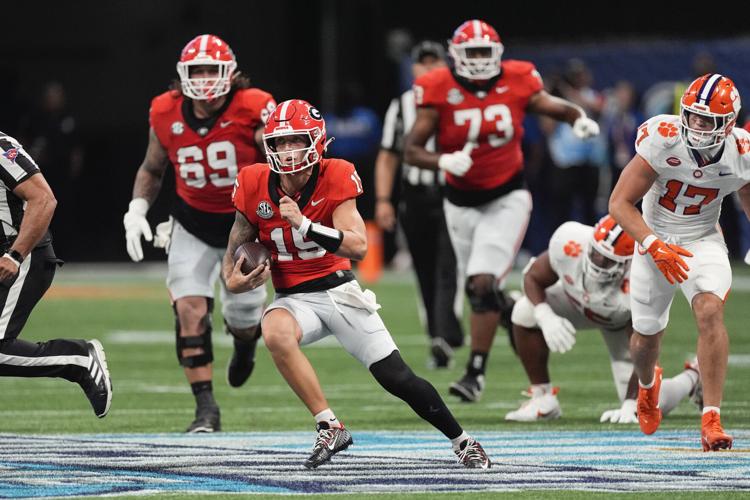 Beck throws 2 TD passes and No. 1 Georgia manhandles No. 14 Clemson 34-3 | Sports ...