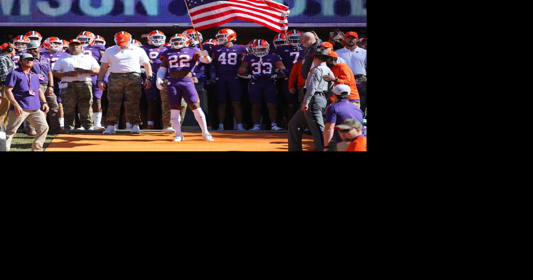 The son of Bravo Company: How Clemson's Trenton Simpson and his father ...