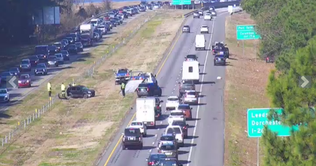 All lanes open on I-526 E after collision near Ashley River