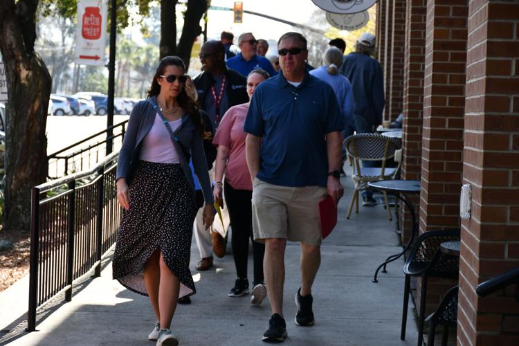 Advocates, elected officials participate in ‘walk audit’