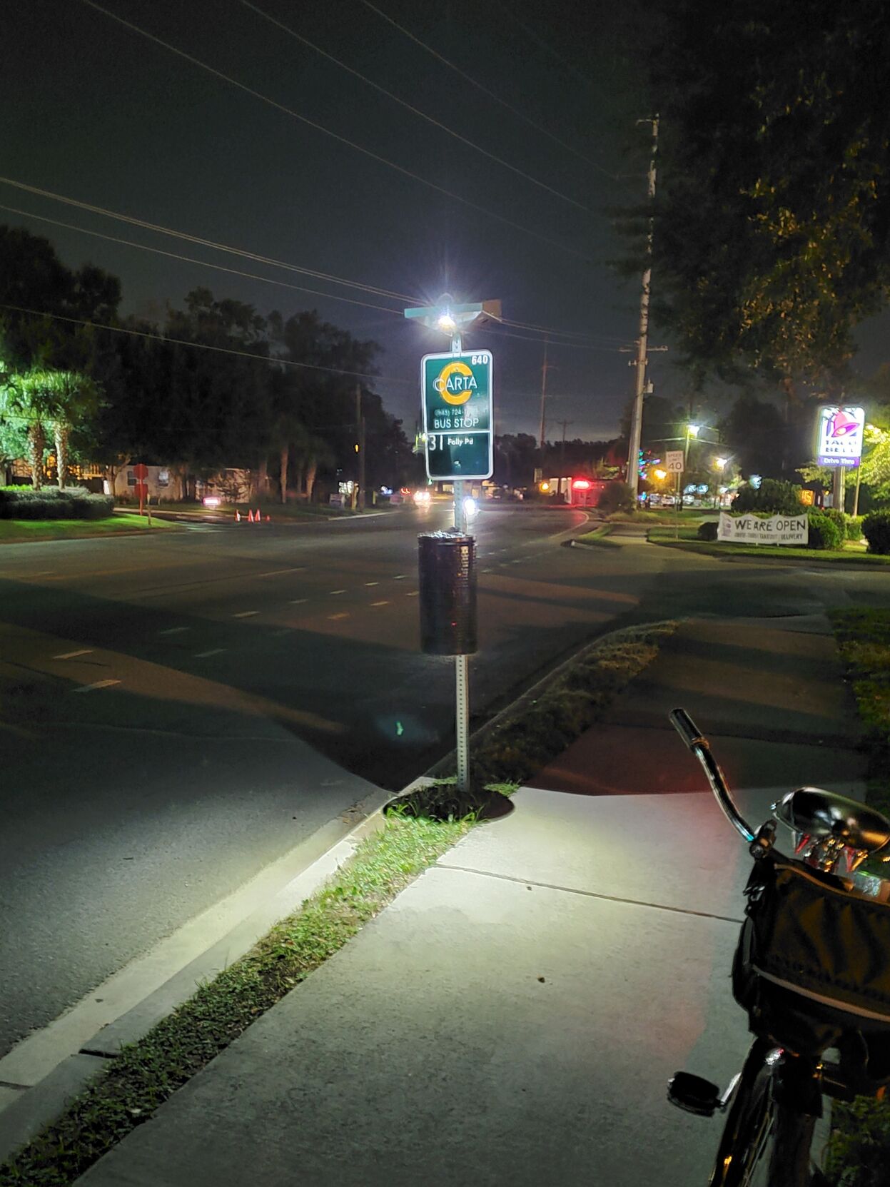 CARTA is installing solar lighting at 151 bus stops in the Charleston area
