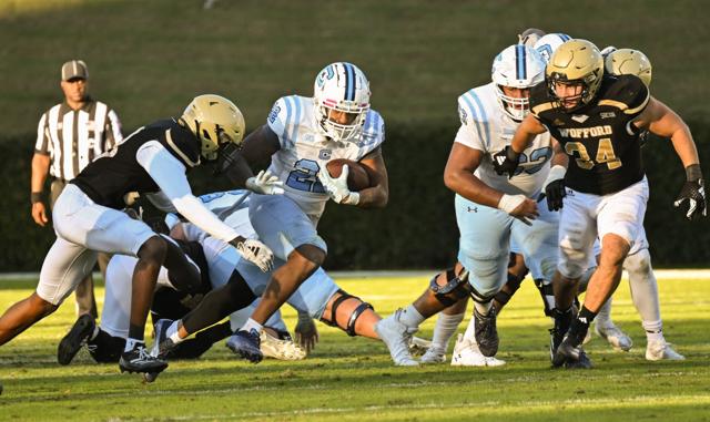 The Citadel dominates second half in victory over Wofford