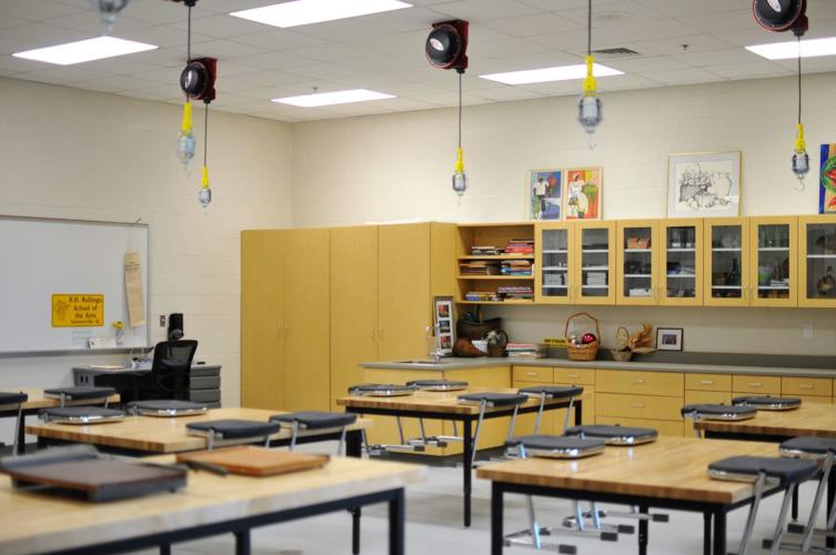 Inside the new Rollings Middle School of the Arts