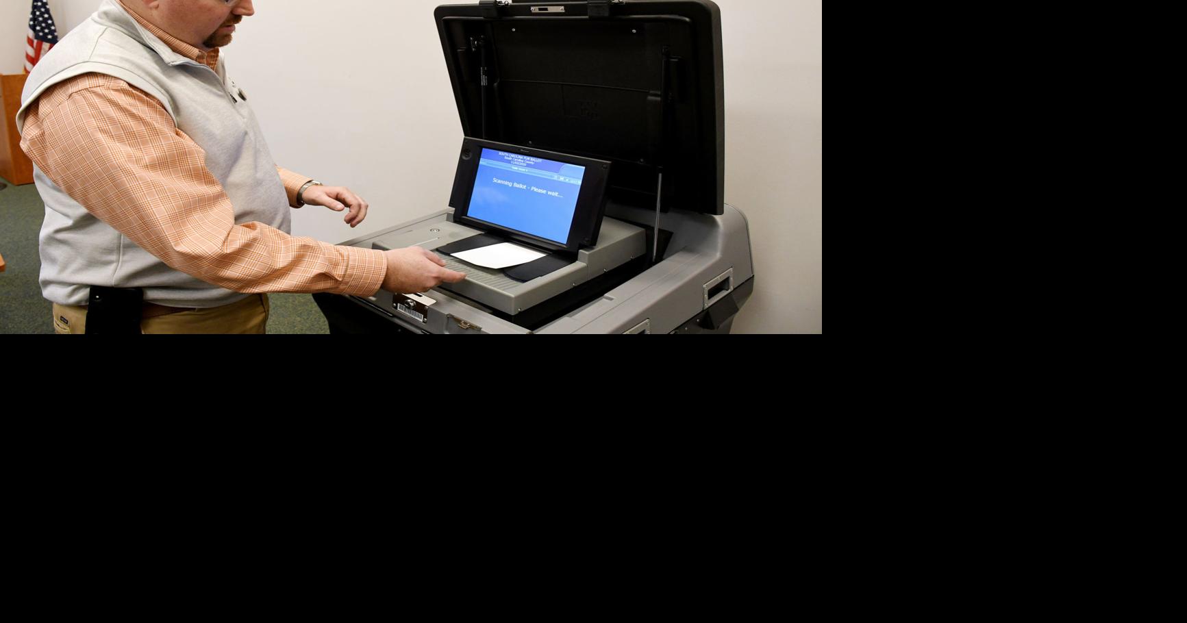 Demonstration of new statewide paper-based voting system | News ...