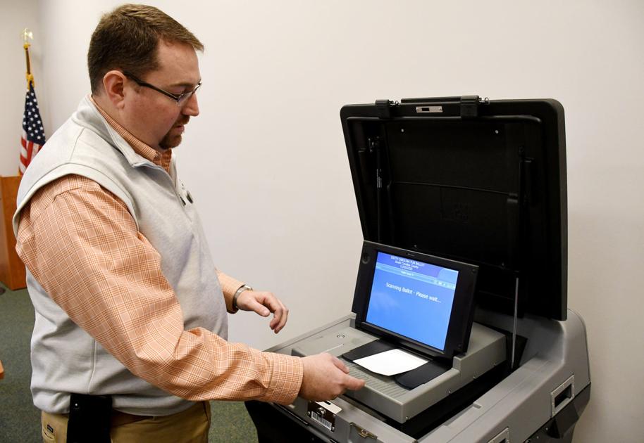 Demonstration of new statewide paper-based voting system | News ...