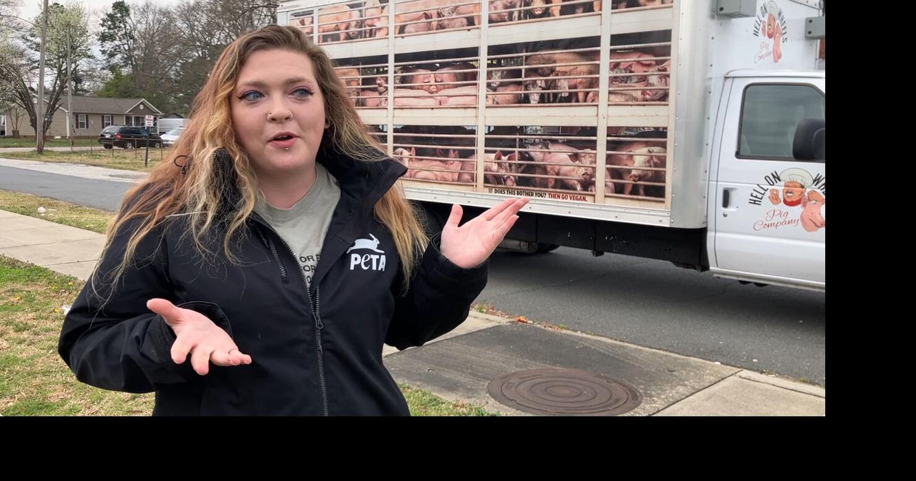 PETA demonstrates at Rock Hill, Spartanburg restaurants