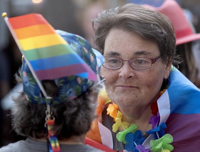 Wedding celebrated at Myrtle Beach's Pride celebration