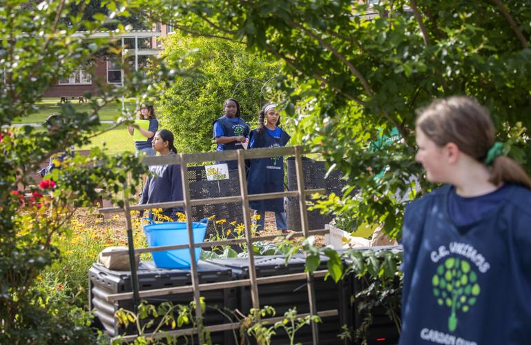 Student-led garden club champions program