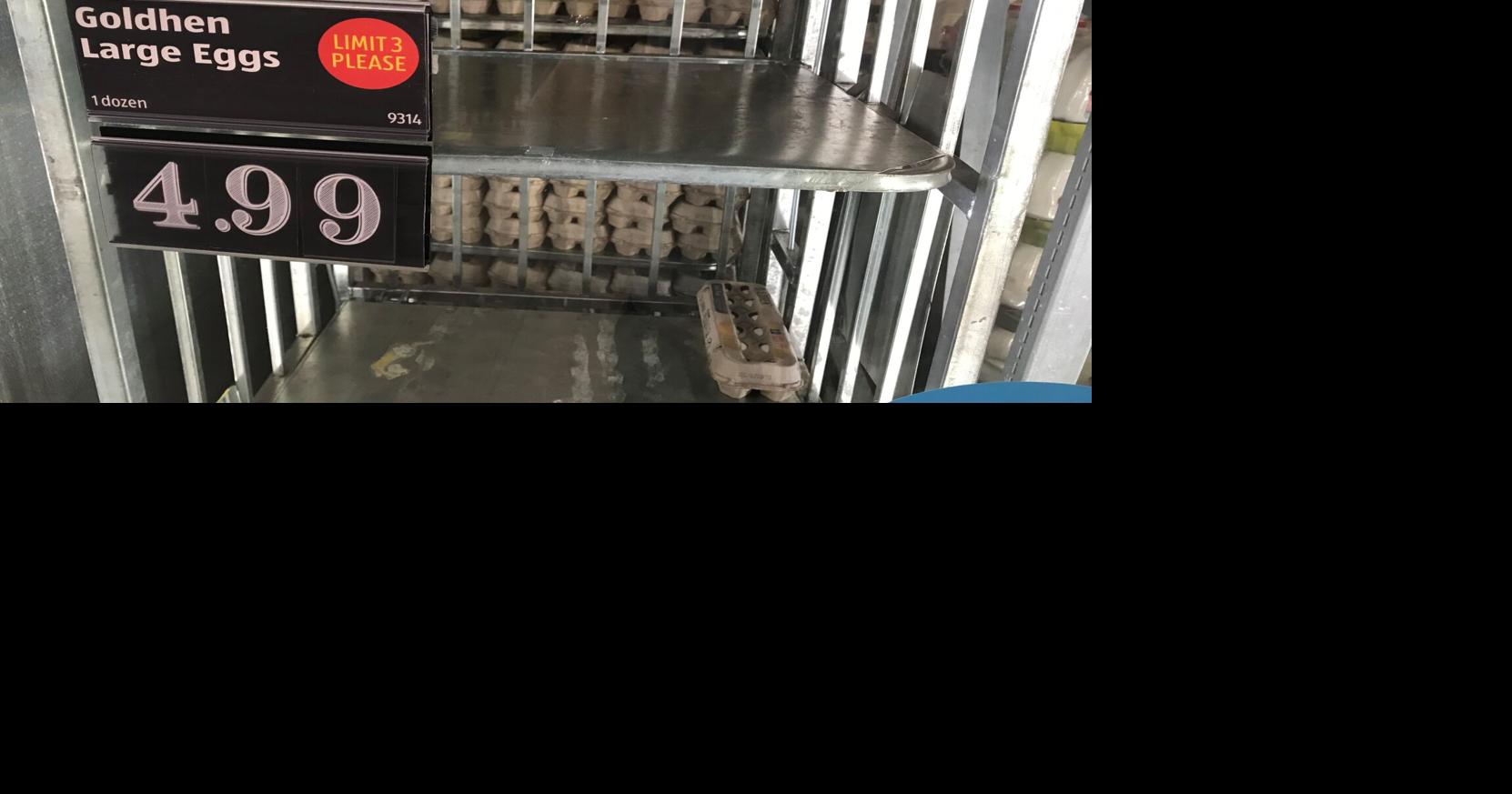 Some stores limit egg purchases as soaring prices pinch already-pressed ...