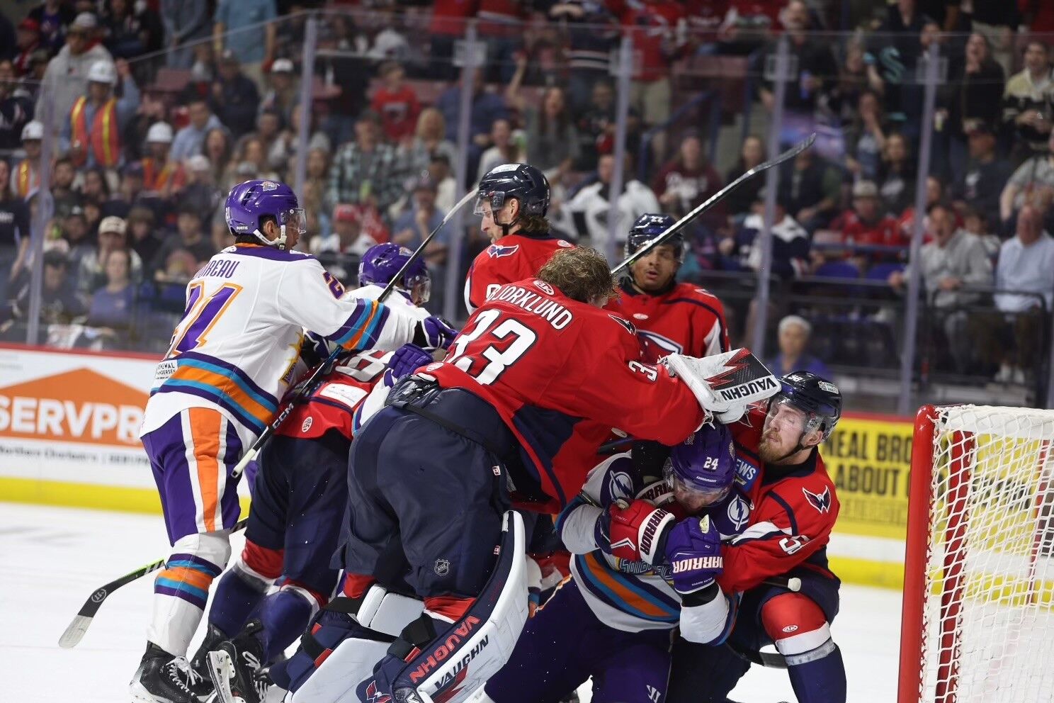 South Carolina Stingrays take 1-0 lead in playoff series
