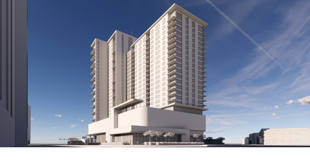New gateway tower poised to be one of Greenville's tallest | Greenville ...