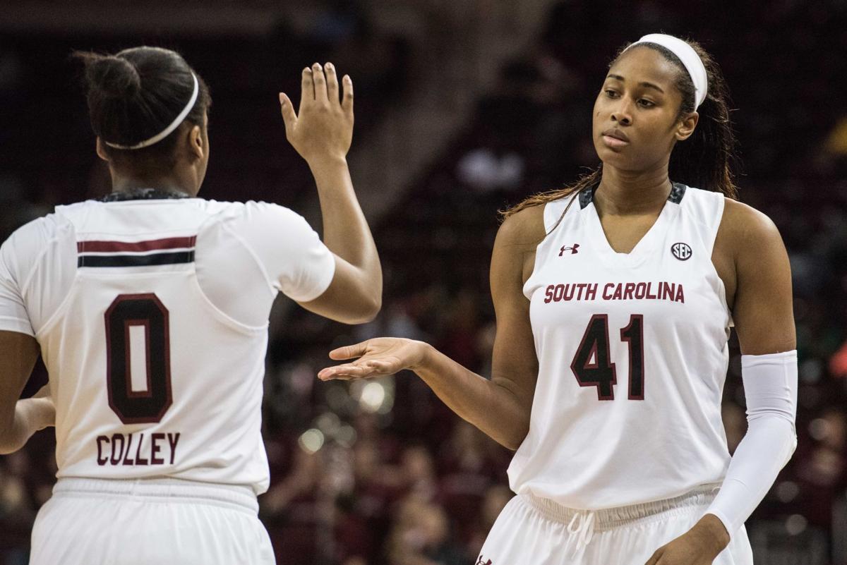 USC's Alaina Coates earns third SEC Player of the Week honor | Sports ...