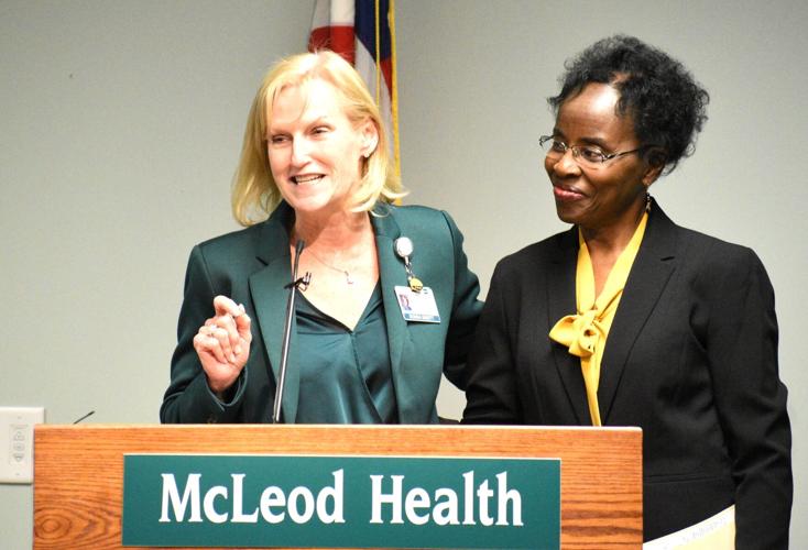 McLeod Health honors longtime employee Sylvenia McCutcheon