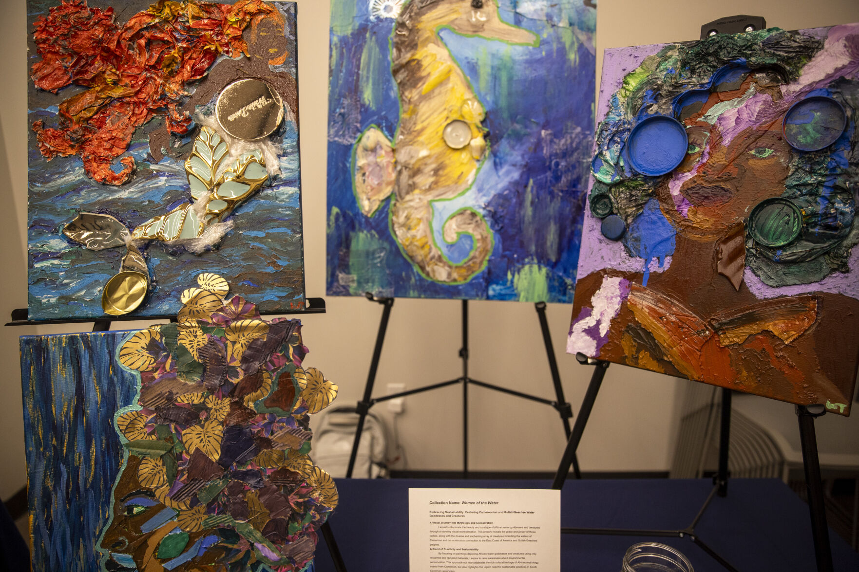 Gullah-Geechee artists turn trash into art in CREATE program