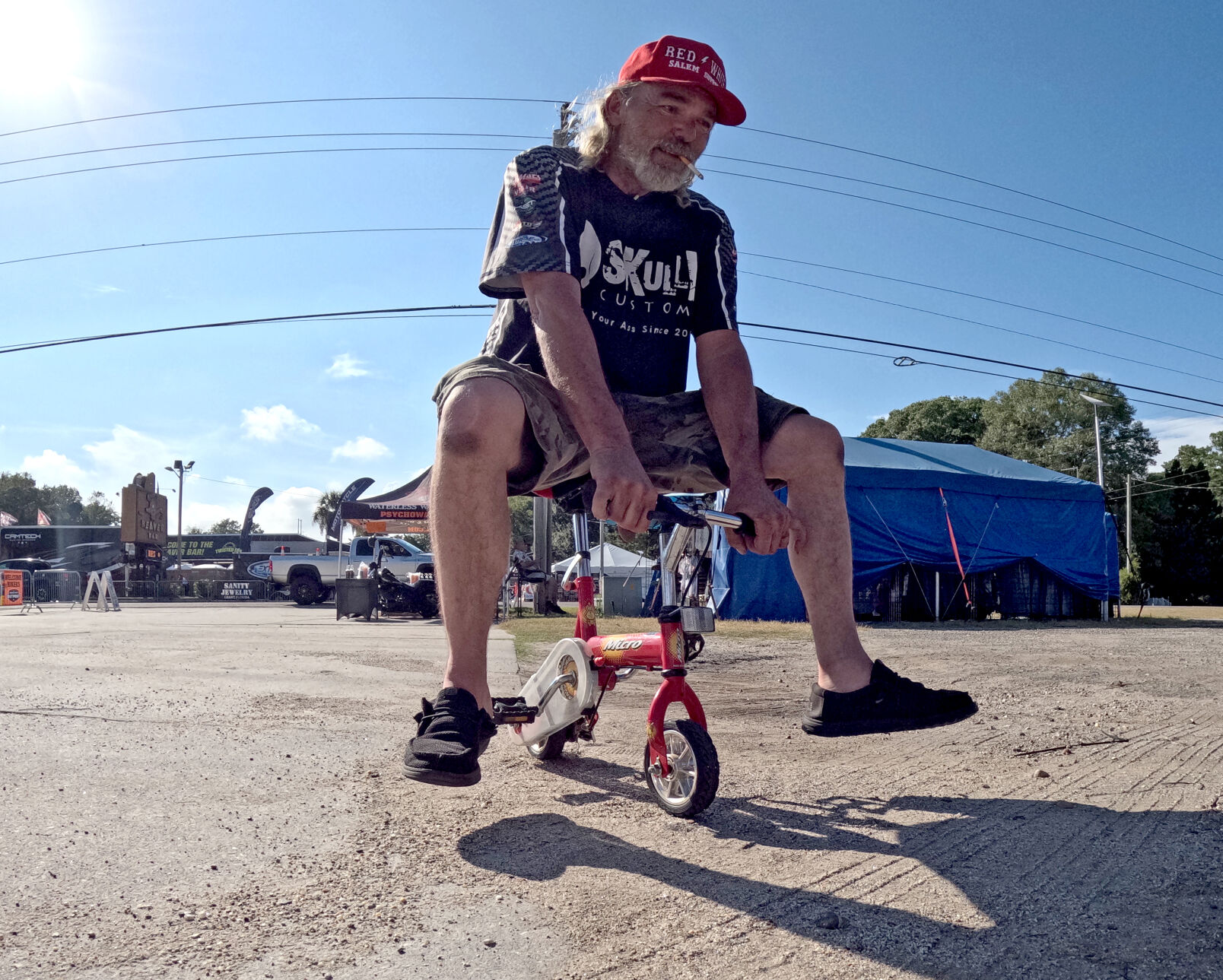 Myrtle Beach's fall bike rally revs up with storm closing in