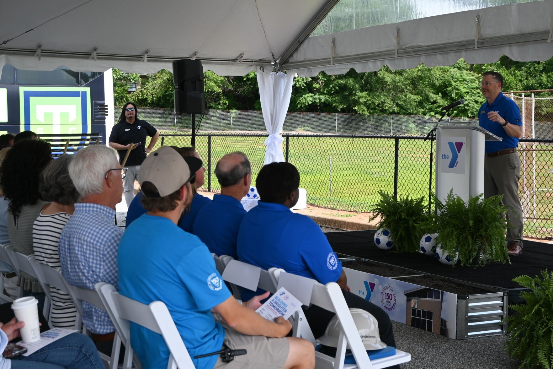 Greenville SC YMCA upgrading sports fields at Caine Halter