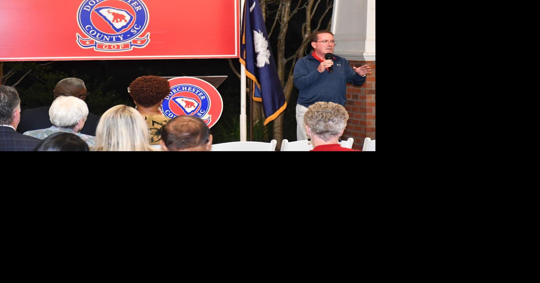 GOP candidates speak at rally