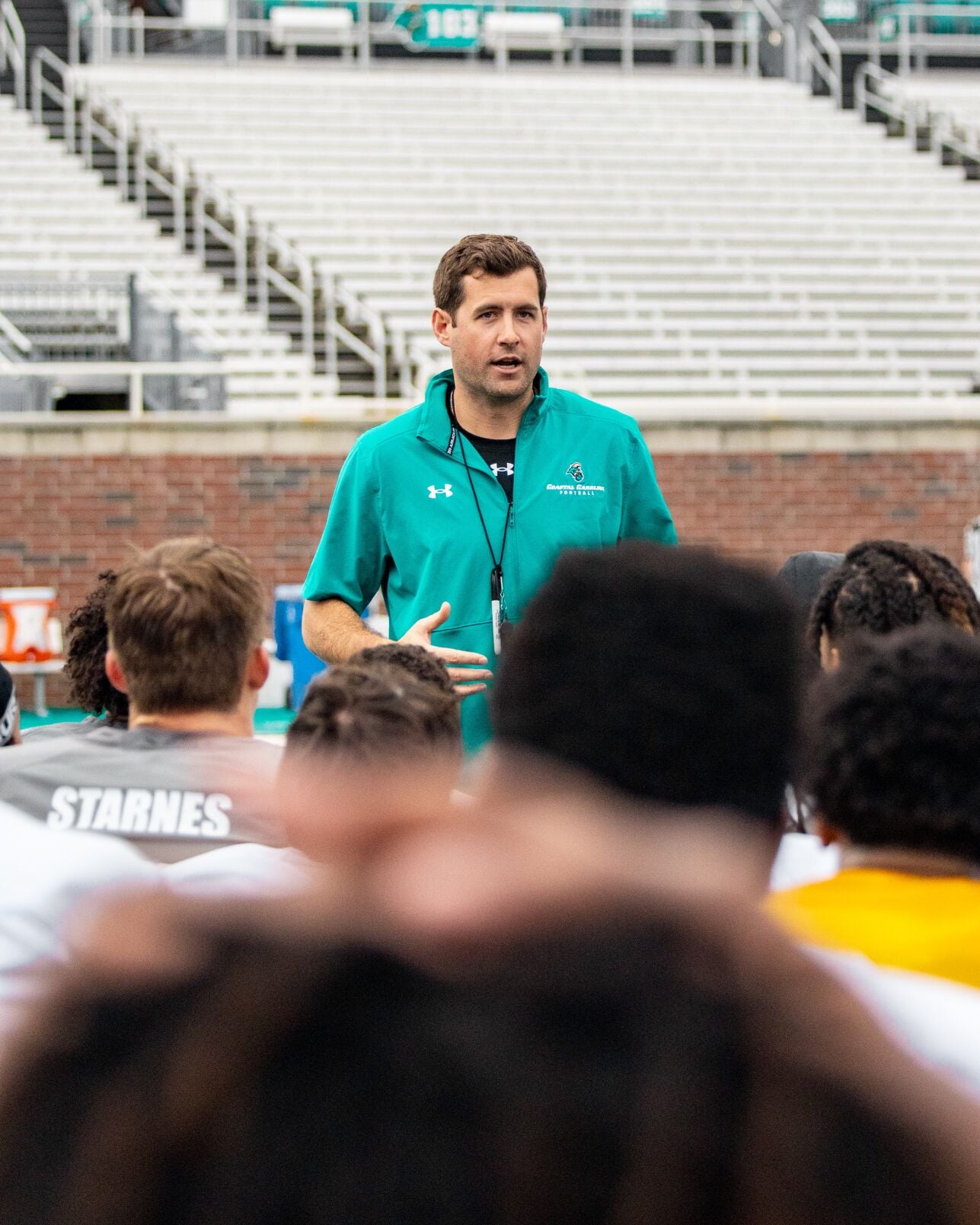 Coastal Carolina’s new coach begins spring football practice