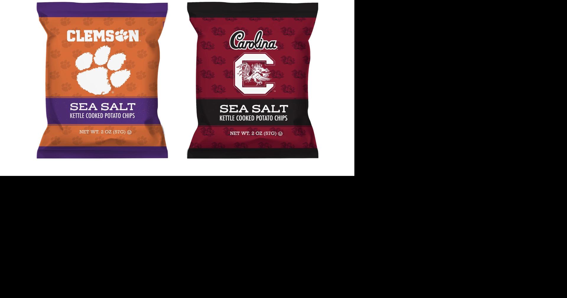 Lowcountry Kettle debuts USC-Clemson rivalry chip packaging
