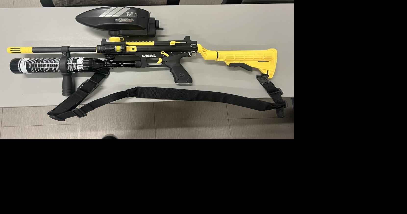 North Charleston uses less-lethal pepperball weapon