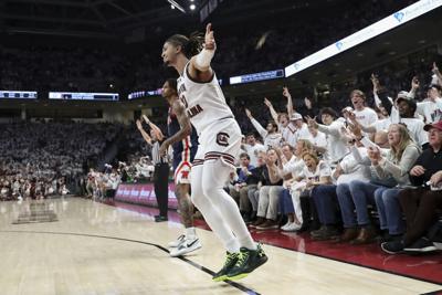No. 15 Gamecocks top Ole Miss in men's basketball