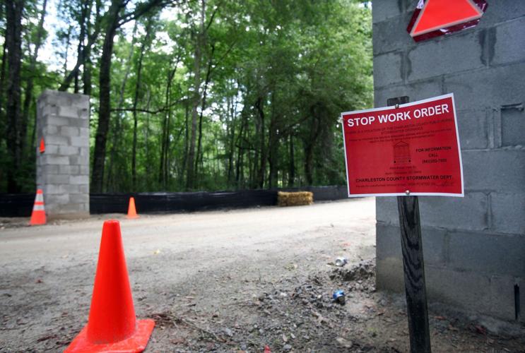 Developer disputing access to boat landing removes gate posts ...