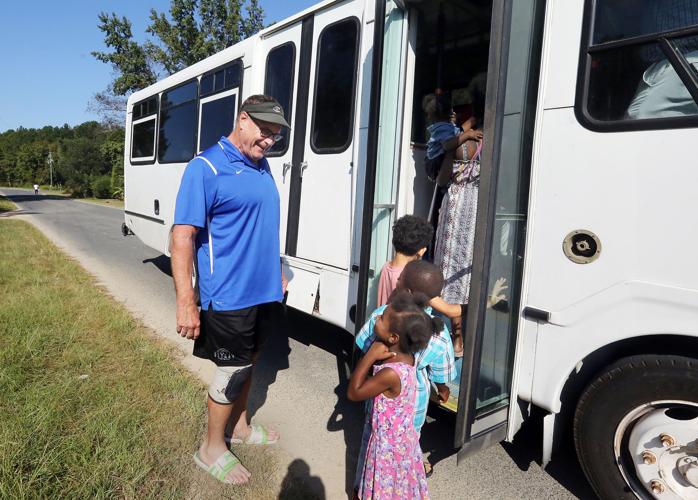 Former Citadel coach and his 'van kids' on the road again after bus stolen