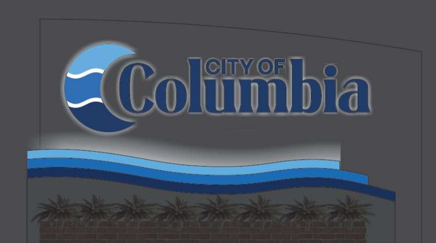 Columbia to place glowing welcome signs at city entryways