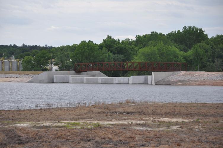 Major work on dam at Langley Pond has been completed