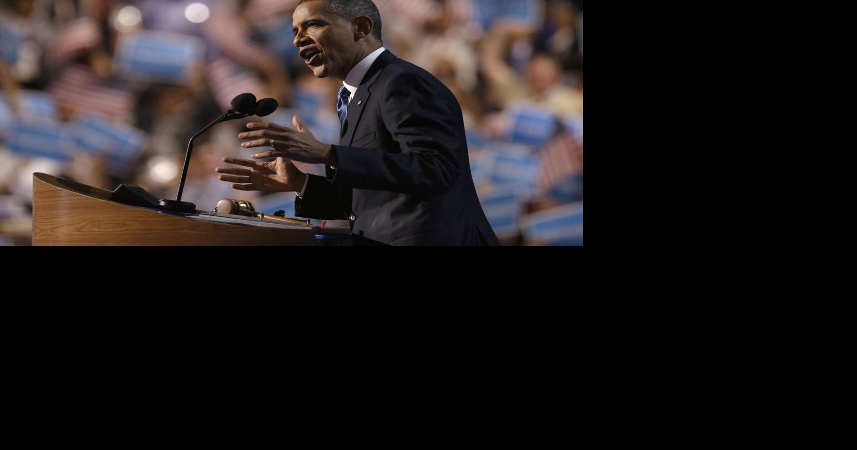Obama delivers speech to DNC: Our problems can be solved, our ...