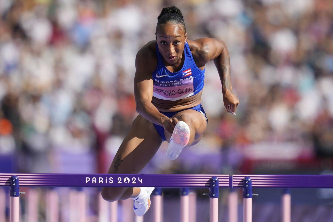 Jasmine Camacho-Quinn takes step toward second Olympic gold
