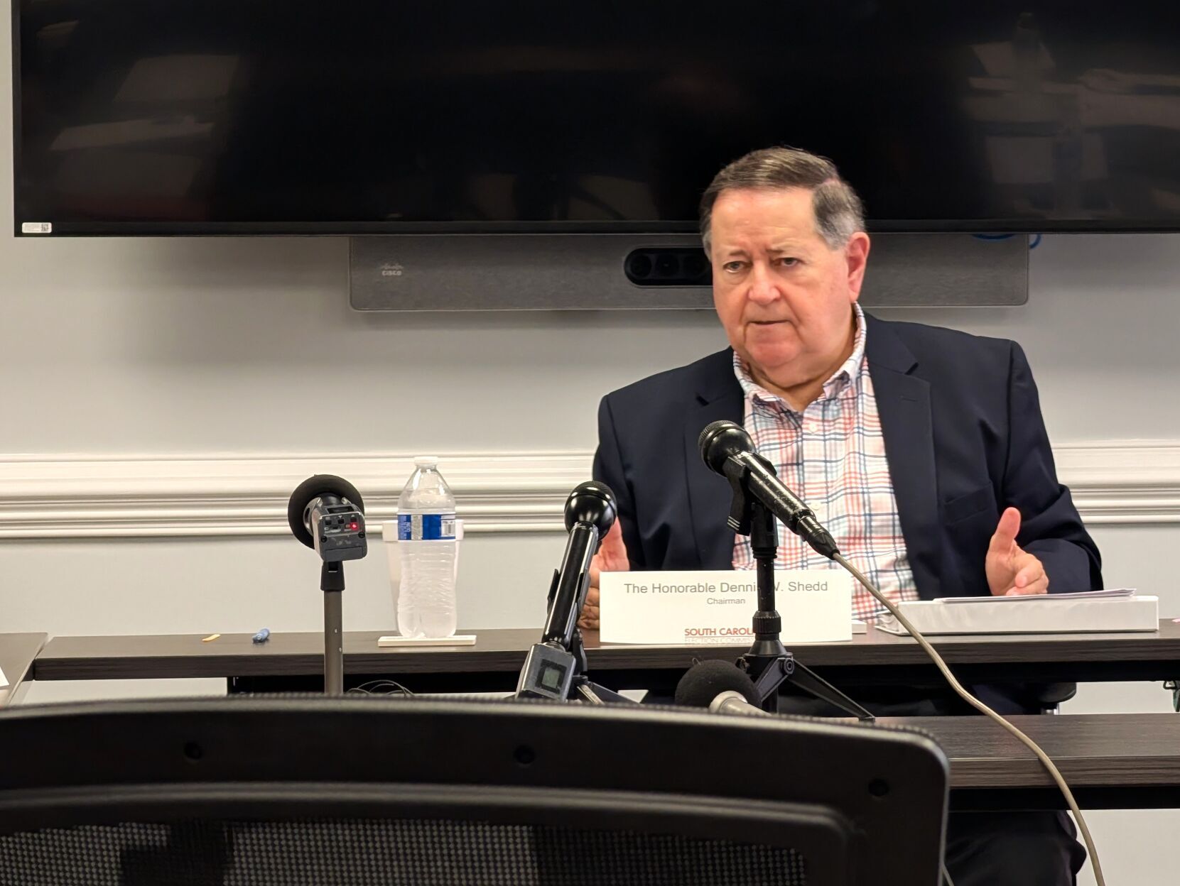 Former SC election czar accused of spying on voting board