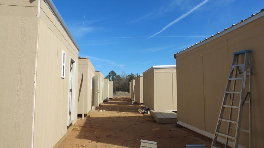 SC resident helps build cabins in western NC after Helene
