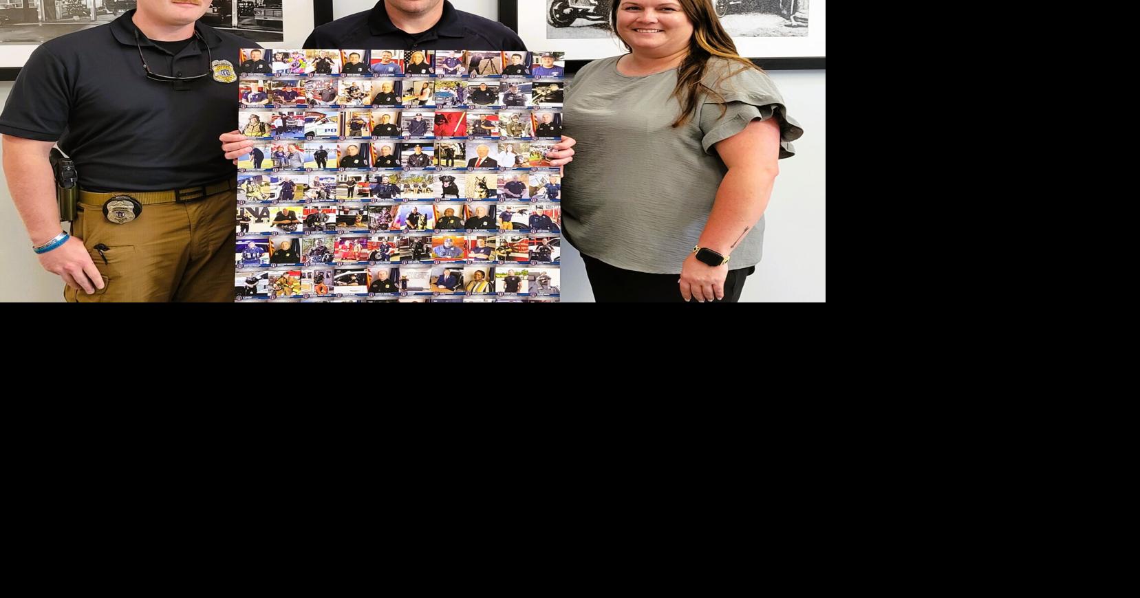 North Augusta Public Safety has 96 Cop Cards for you to find