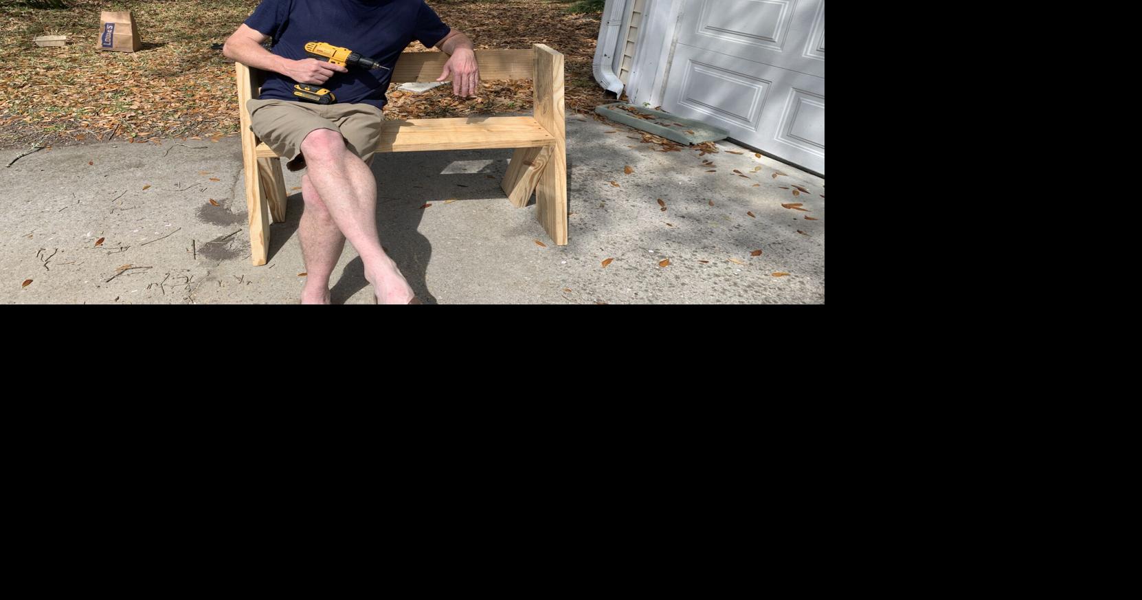 From middle school woodworking failure to DIY park benches