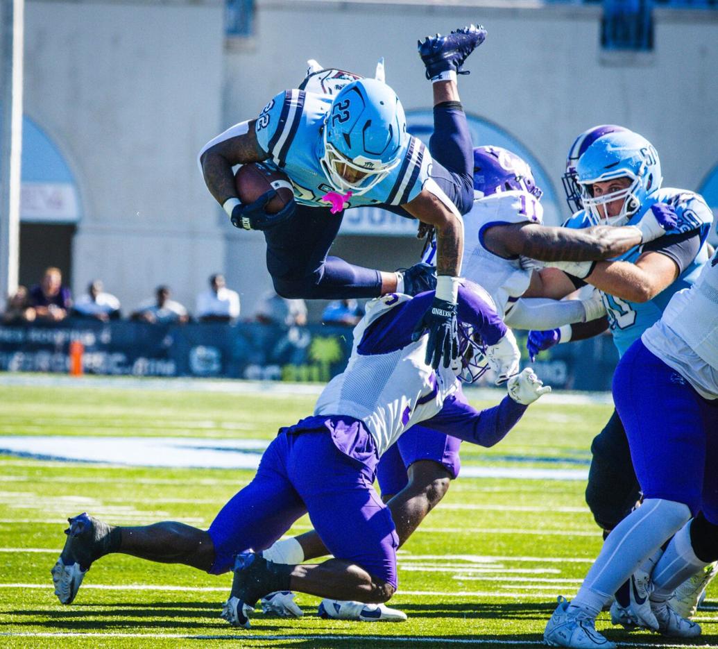 Citadel coach Drayton says about Furman purple makes me puke