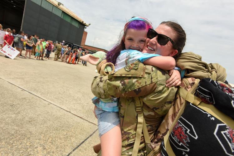Photo: SC Air National Guard's "Swamp Foxes" return from Saudi Arabia ...
