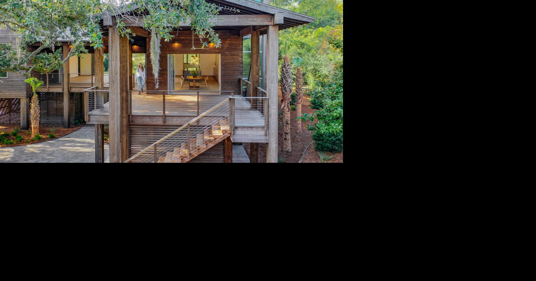 Inventing intrigue with foliage, Kiawah Island house wins prestigious architectural award