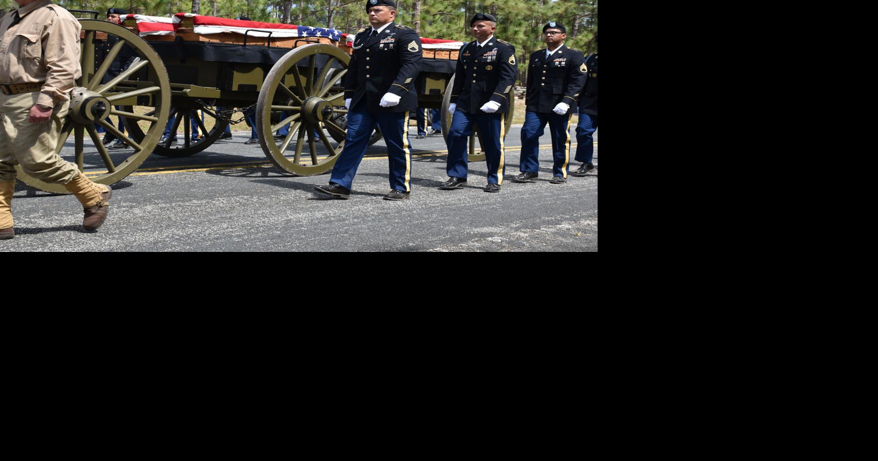 Remains of Revolutionary War fighters honored at Camden battlefield