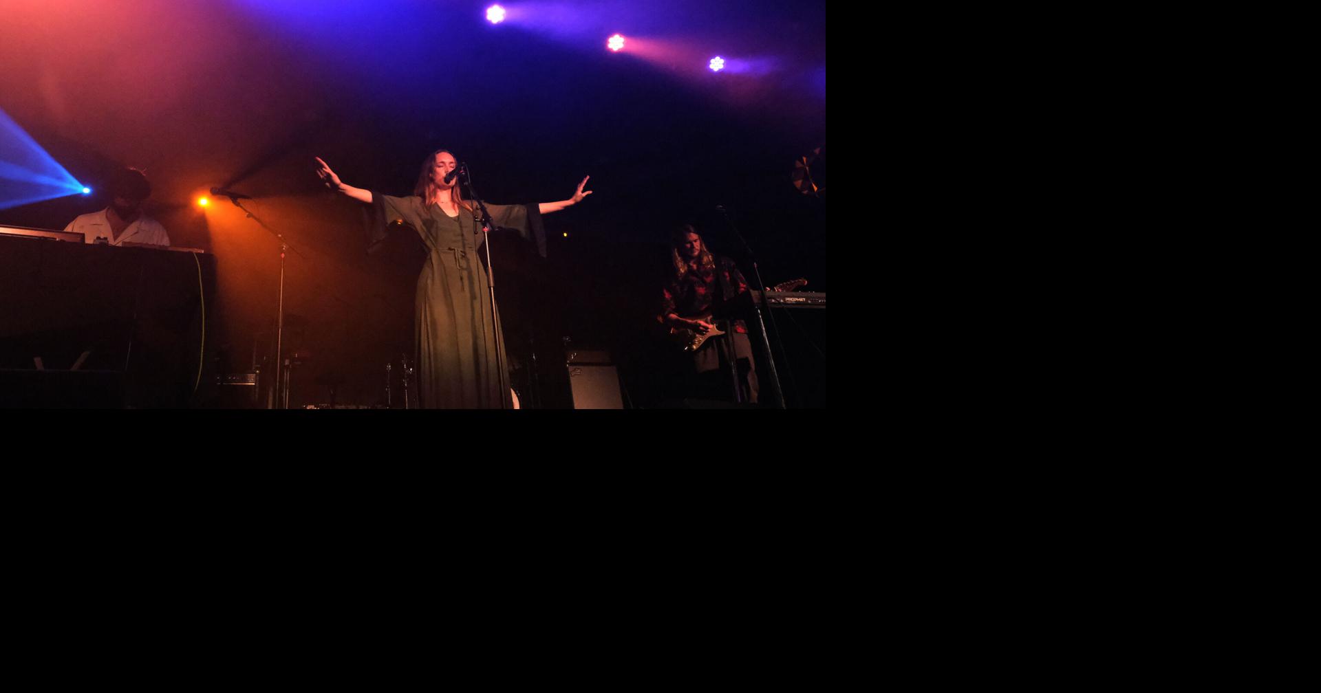 Allie Crow Buckley with Declan McKenna at Senate in Columbia