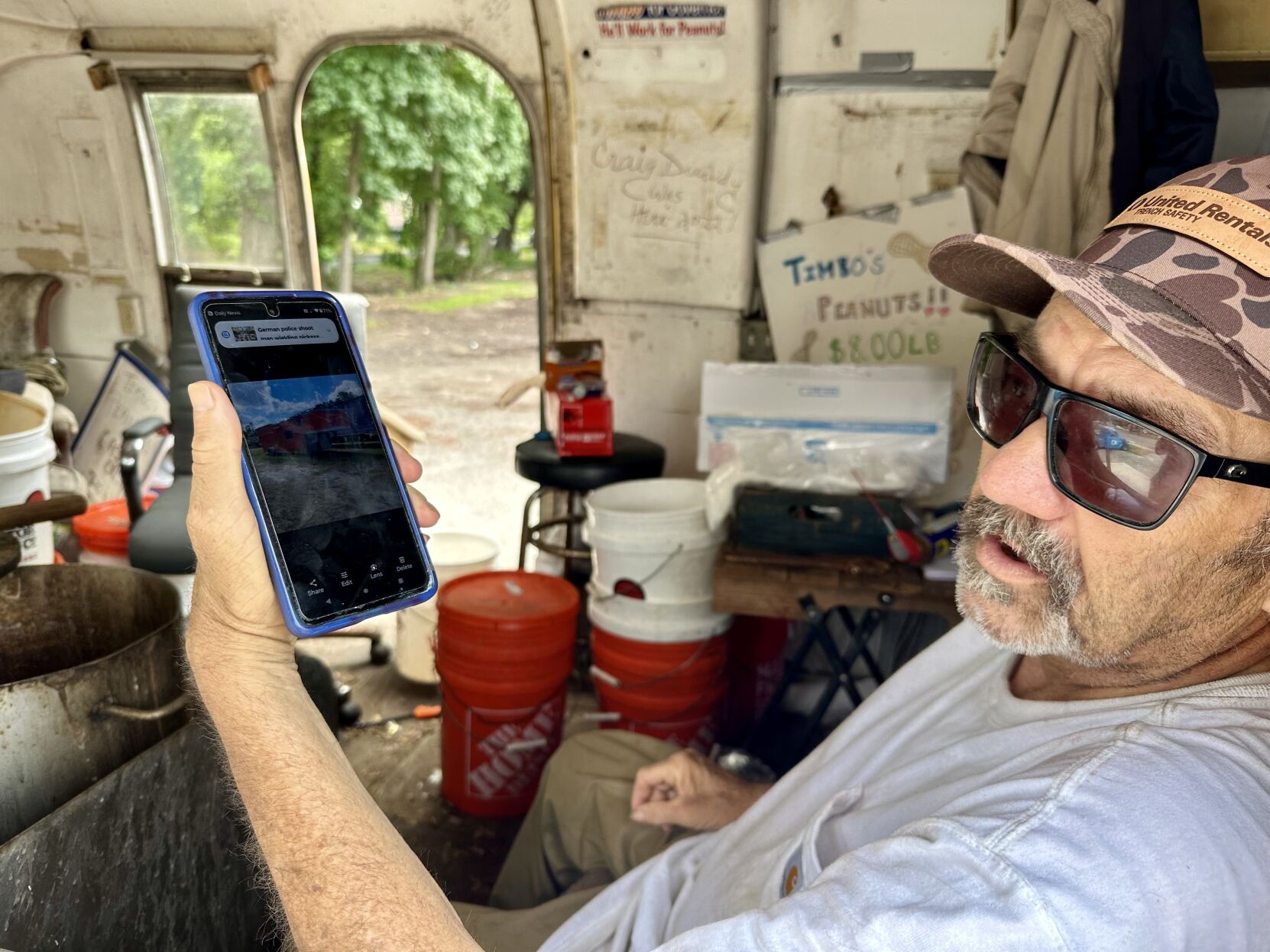 Timbo's Boiled Peanuts owner Timothy Grainger has died at 59